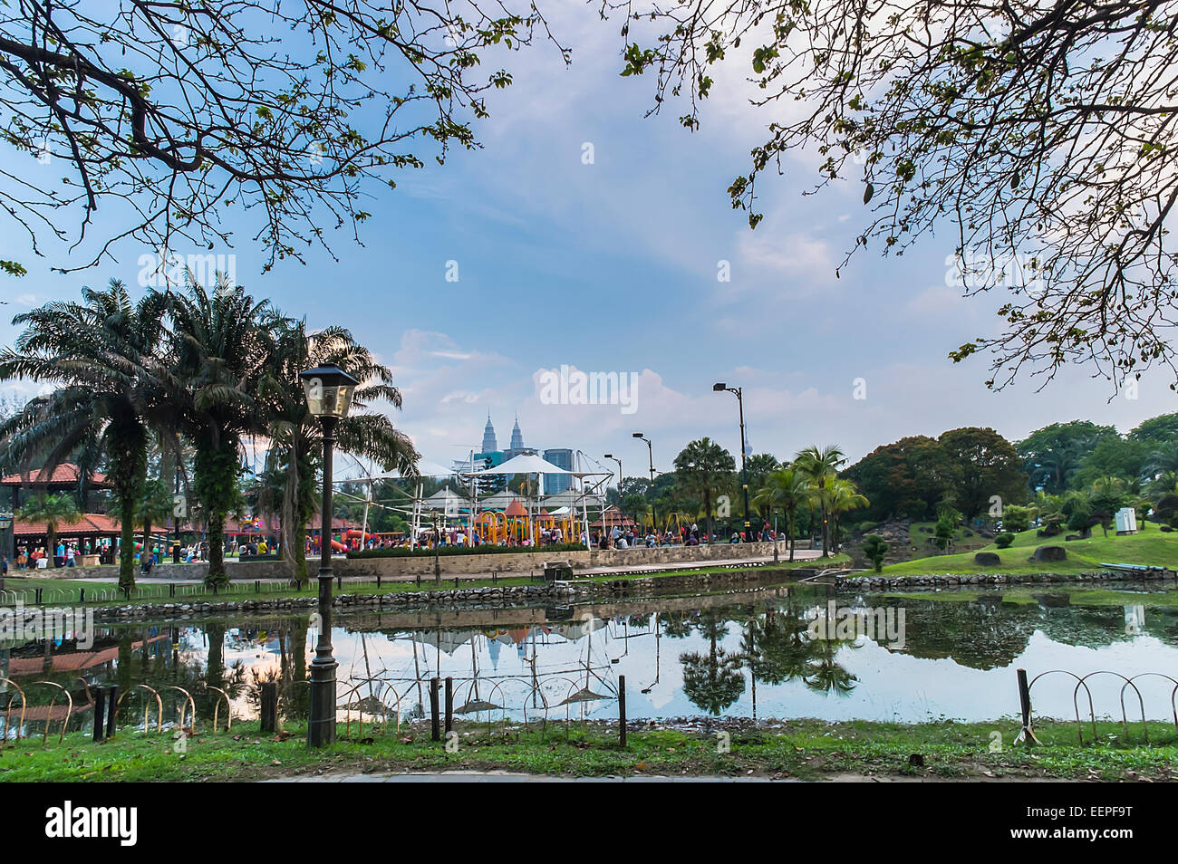Titiwangsa Recreational Park located in Kuala Lumpur Metropolitan Stock ...