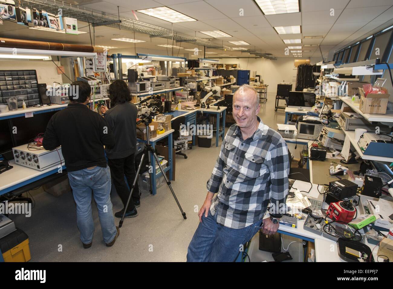 Los Angeles, California, USA. 13th Jan, 2015. Chet Pipkin, founder and ...