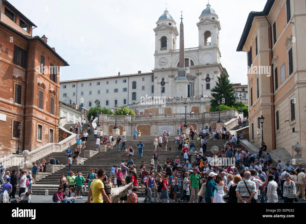 Spanish steps rome hi-res stock photography and images - Alamy