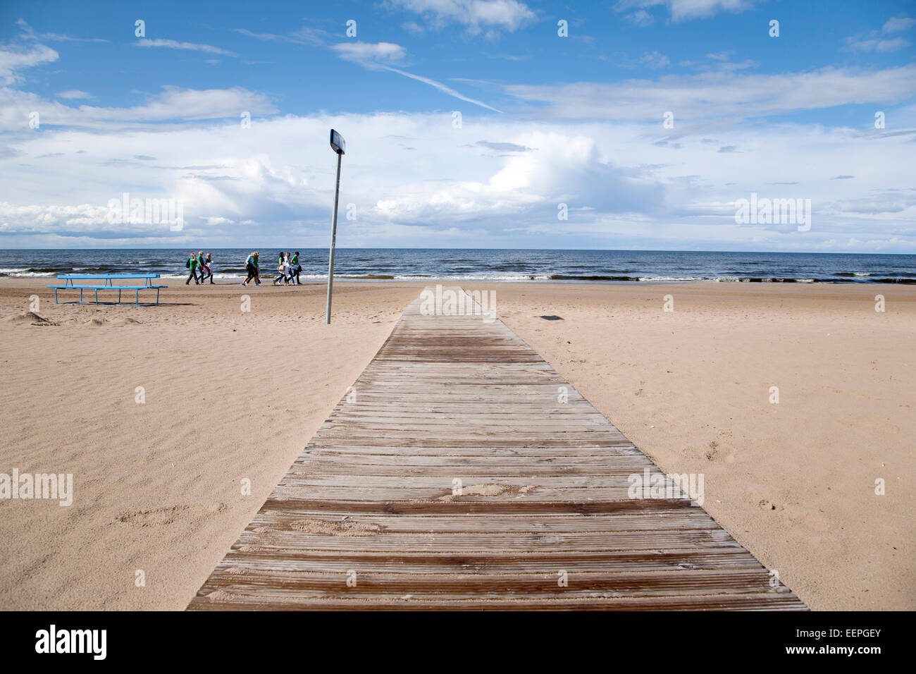 Jurmala Beach Riga, Latvia Stock Photo, Royalty Free Image: 77942563 ...