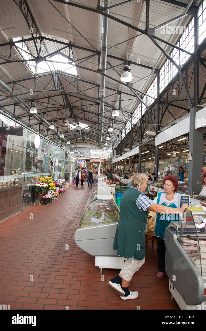 Central Market, Vilnius, Lithuania Stock Photo - Alamy