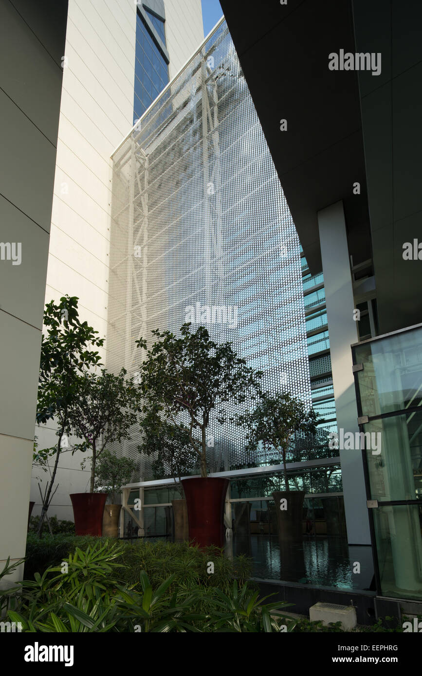 Wind Arbor, kinetic art sculpture at the Marina Bay Sands hotel an ...