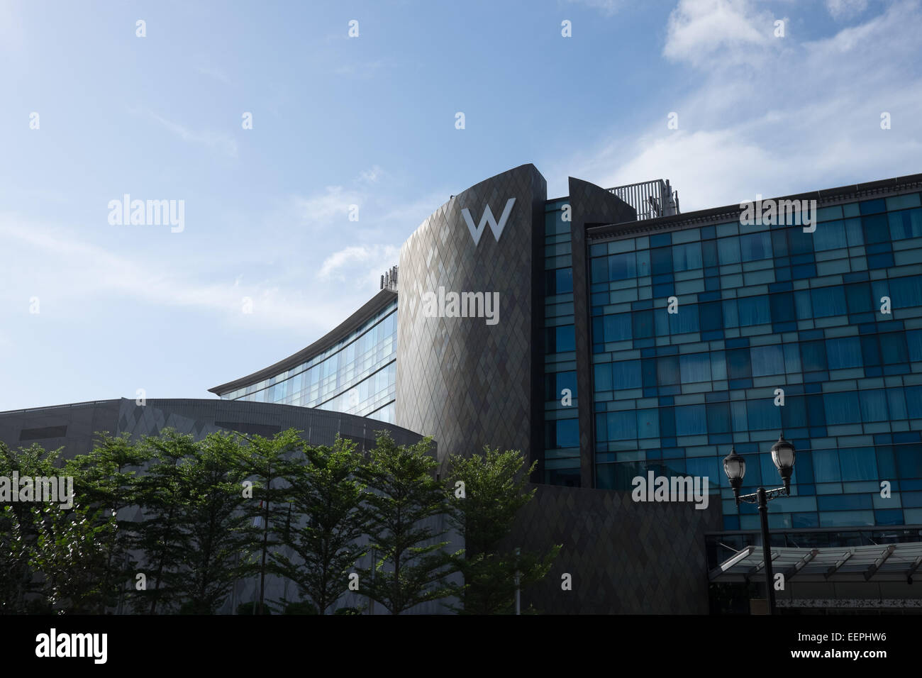 W Hotel on Sentosa Island, Singapore Stock Photo - Alamy