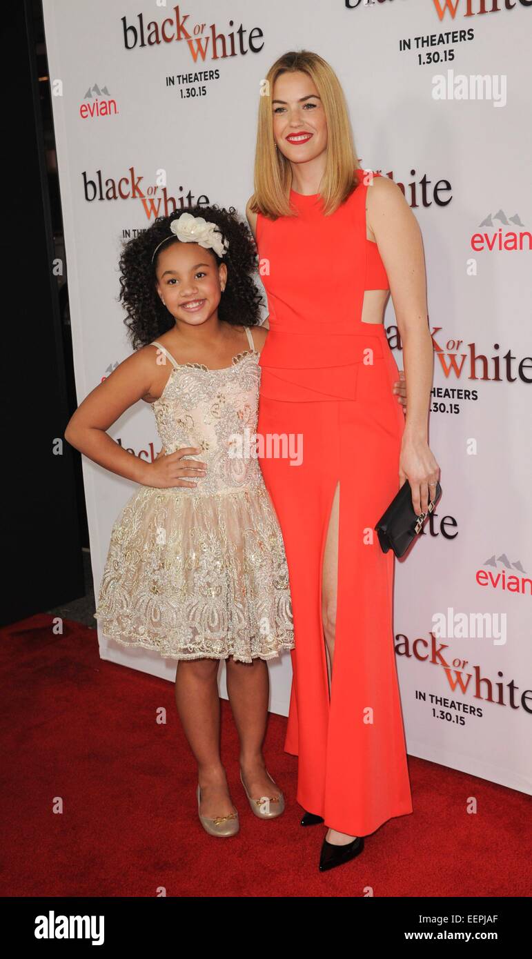 Los Angeles, CA, USA. 20th Jan, 2015. Jillian Estell, Lily Costner at ...