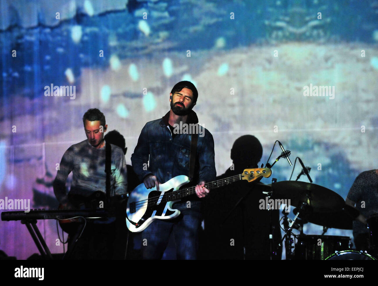 Beijing, China. 20th Jan, 2015. "Tycho", American ambient electronic ...