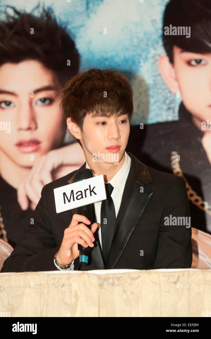 Taipei, Taiwan, China. 19th Jan, 2015. Korean idol group Got7 at ...