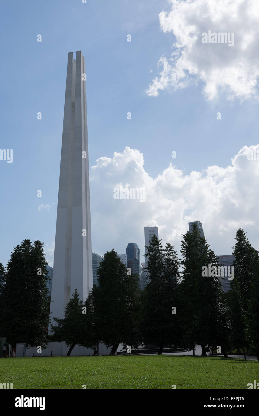 Civilian War Memorial, Singapore Stock Photo - Alamy