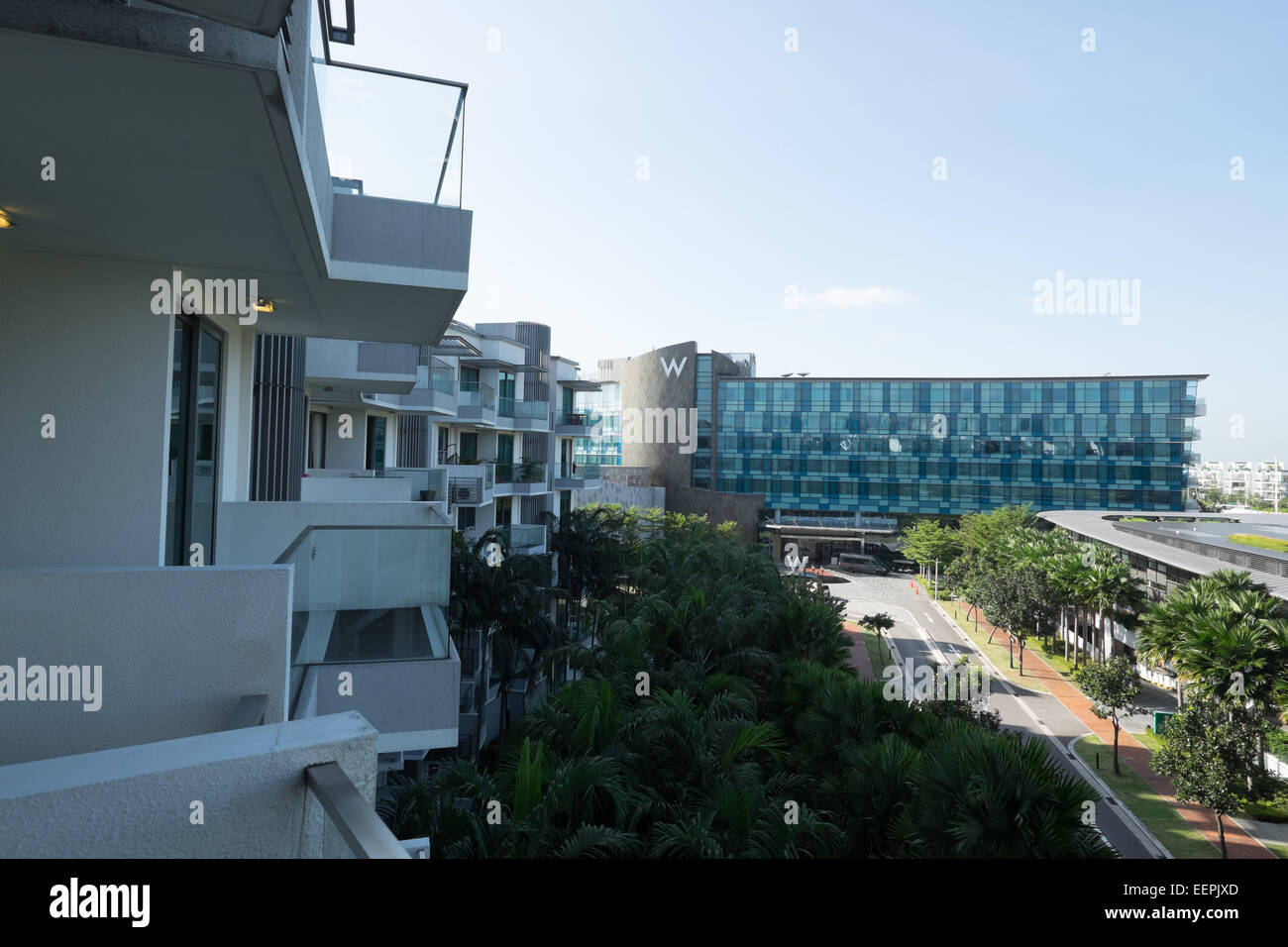W Hotel, Sentosa Island, Singapore Stock Photo - Alamy