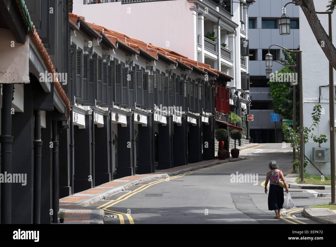Singapore chinatown architecture hi-res stock photography and images ...