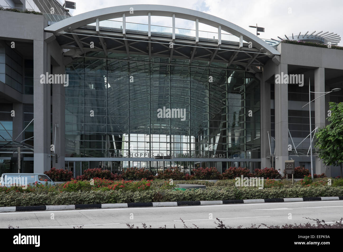 Marina Bay Sands Convention Center, Singapore Stock Photo - Alamy