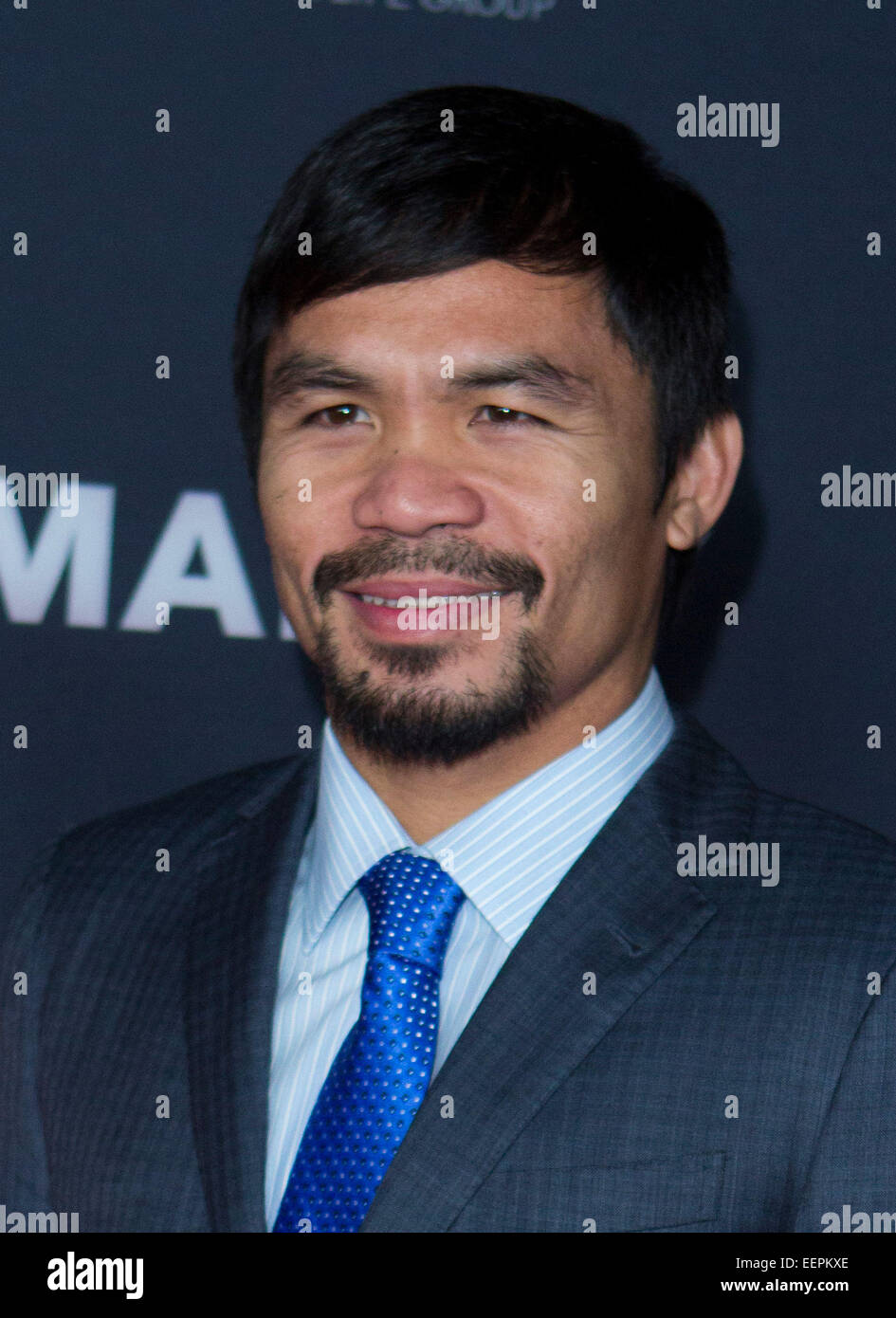 Los Angeles, California, USA. 20th Jan, 2015. Manny Pacquiao attends ...