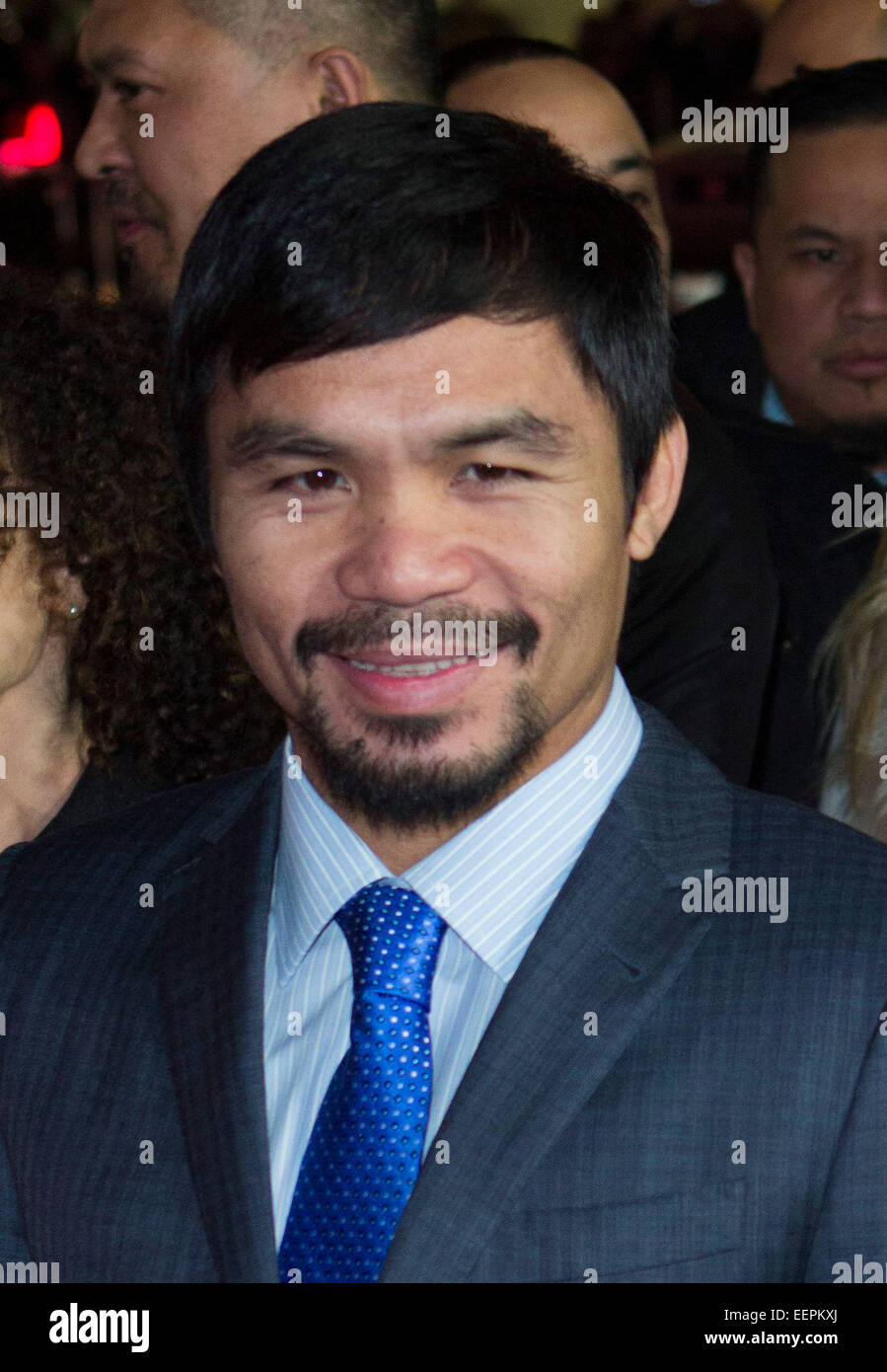 Los Angeles, California, USA. 20th Jan, 2015. Manny Pacquiao attends ...