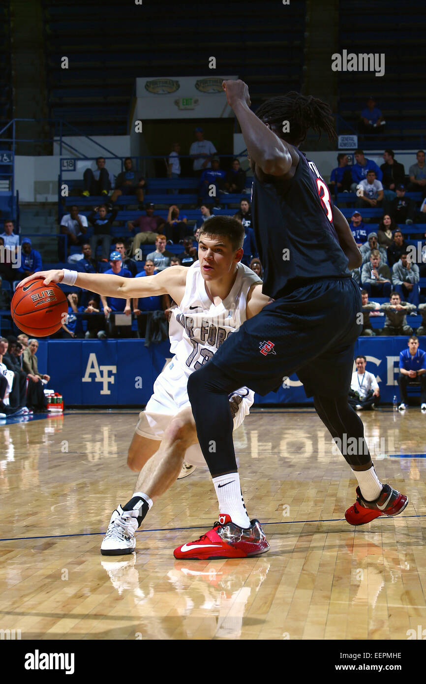 Colorado Springs, Colorado, USA. 20th Jan, 2015. San Diego State Aztecs ...