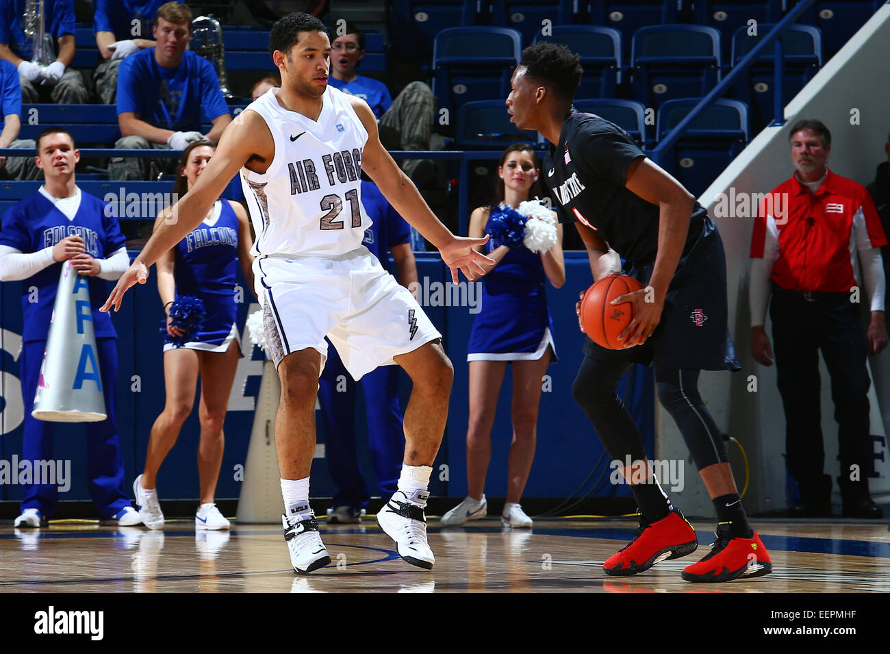 Colorado Springs, Colorado, USA. 20th Jan, 2015. Air Force Falcons ...