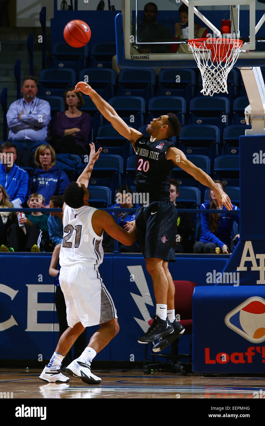 Colorado Springs, Colorado, USA. 20th Jan, 2015. San Diego State Aztecs ...