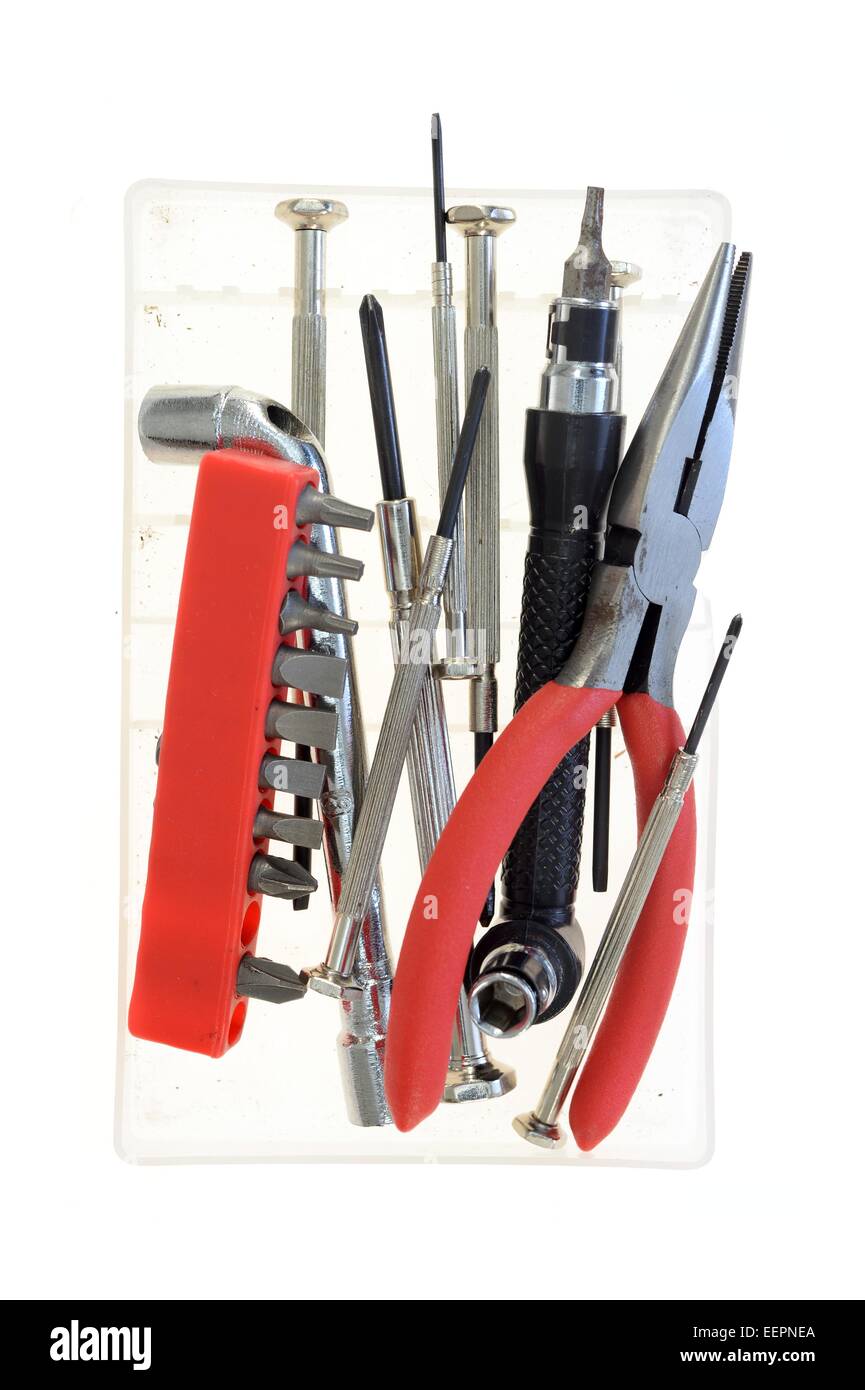 A close up shot of computer tools Stock Photo - Alamy