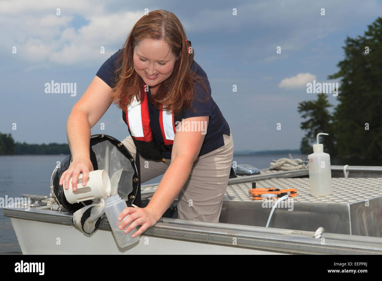 Collecting sample from river hi-res stock photography and images - Alamy