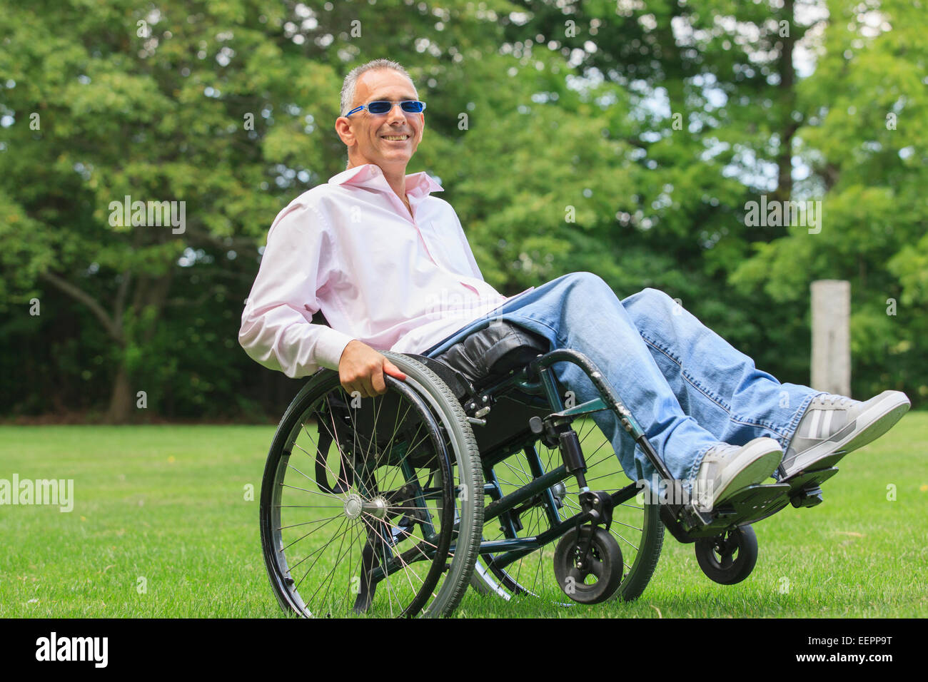 Challenged man hi-res stock photography and images - Alamy