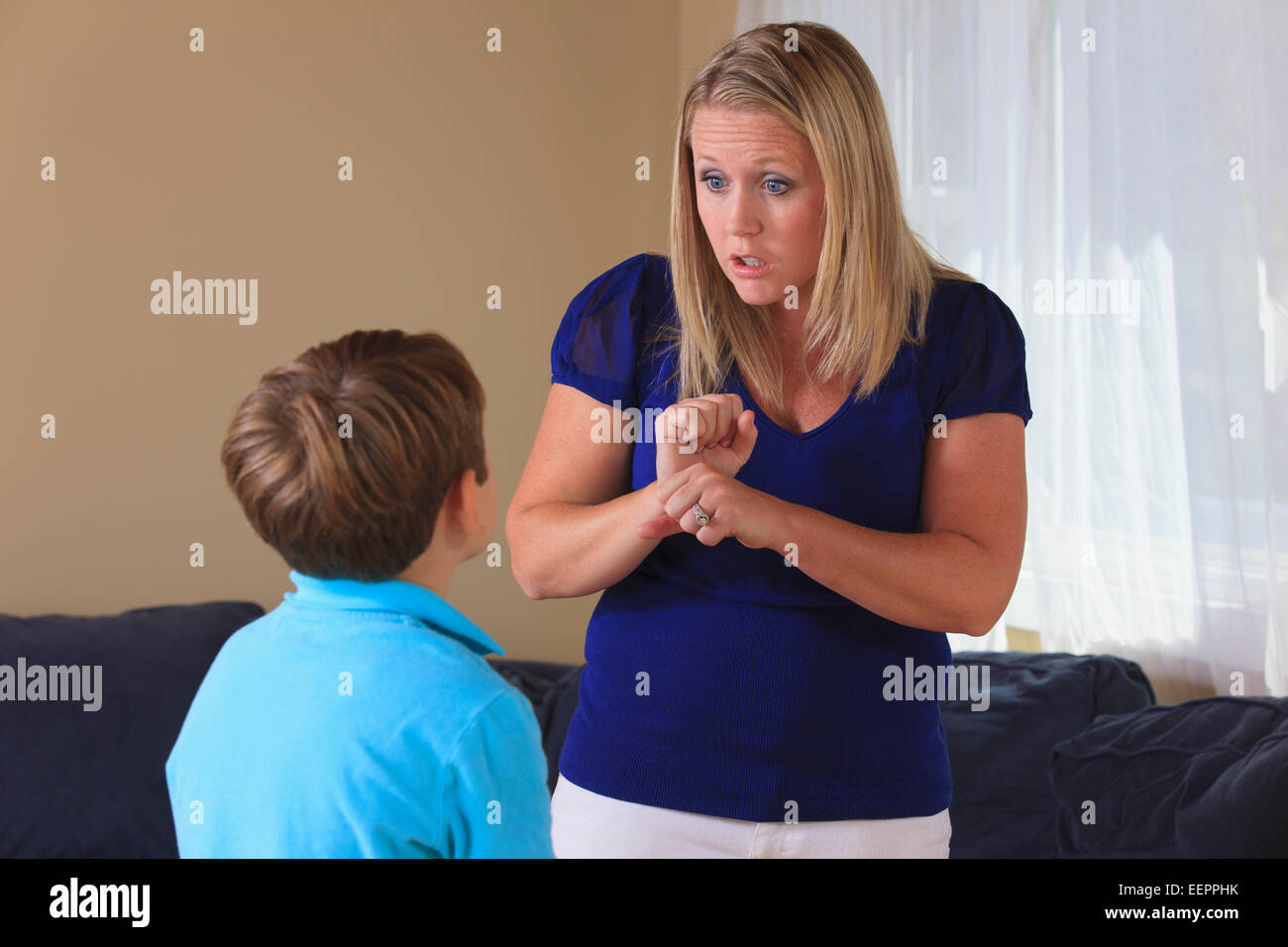 American Sign Language At Work High Resolution Stock Photography and ...