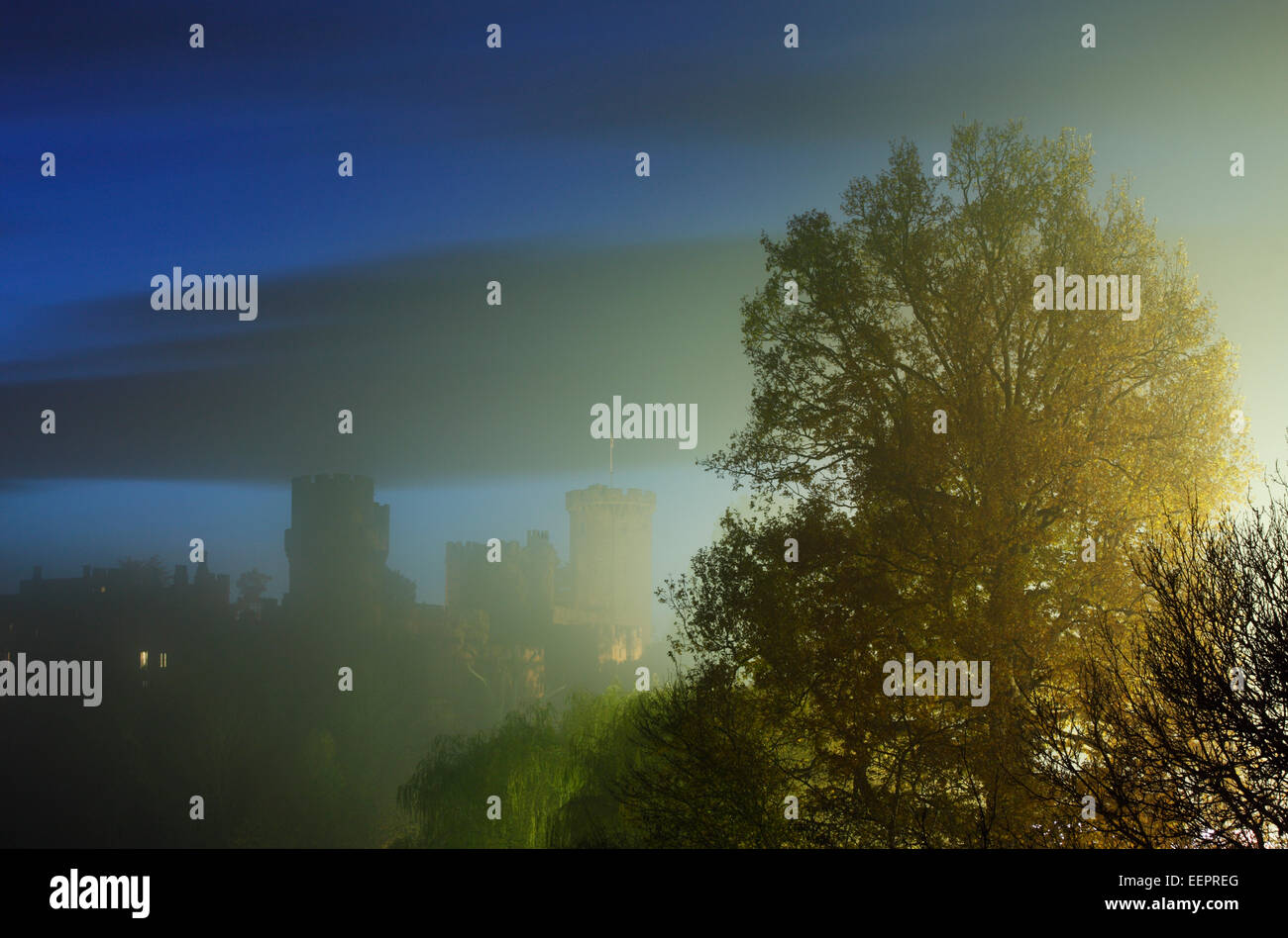 Warwick night hi-res stock photography and images - Alamy