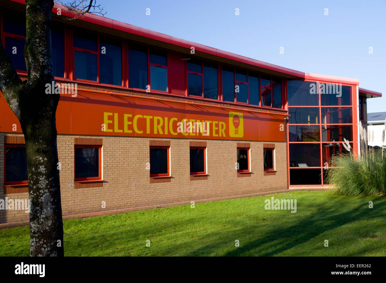 Electric Center, Ocean Way, Cardiff, South Wales, UK Stock Photo - Alamy