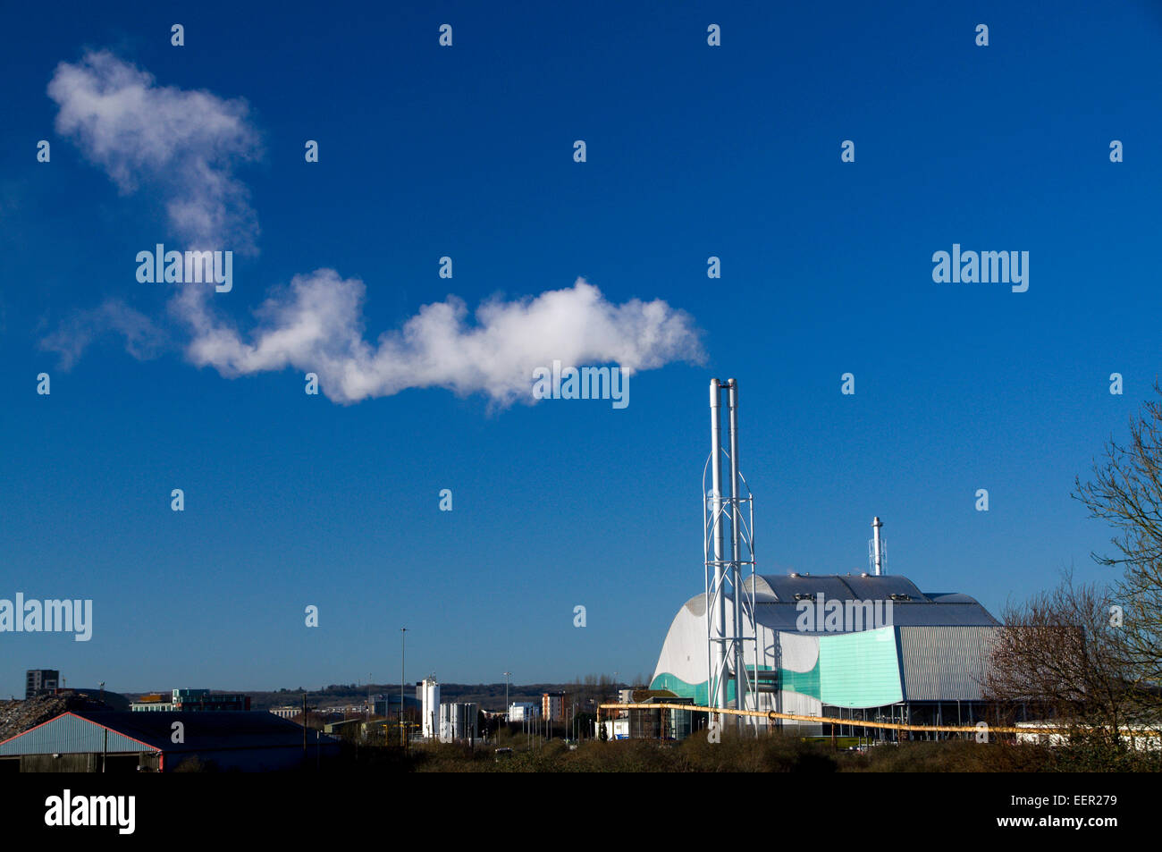 Viridor Incinerator, Trident Park energy recovery facility, Splot ...