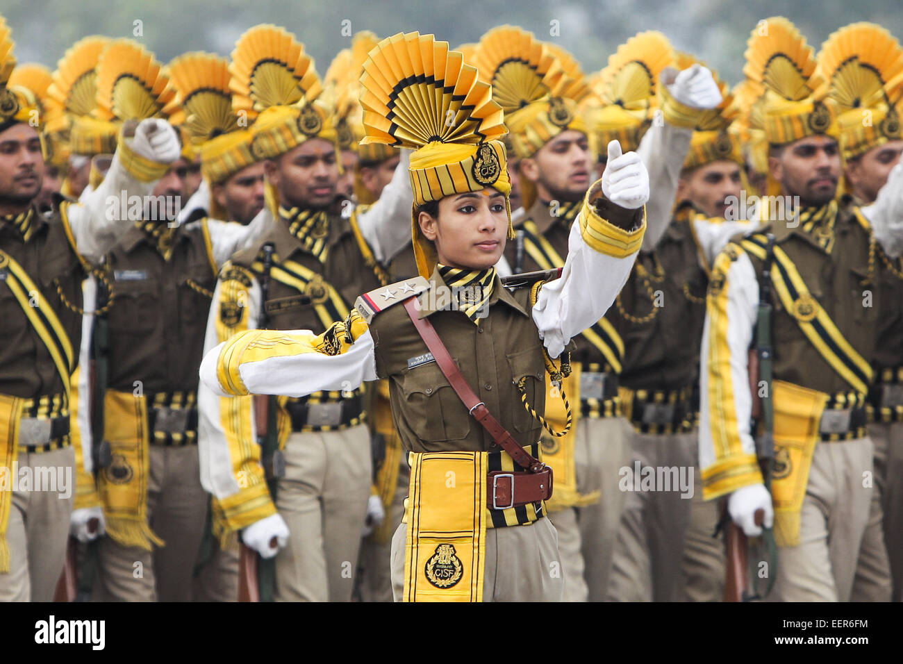 New Delhi, India. 21st Jan, 2015. India's Central Industrial Security ...