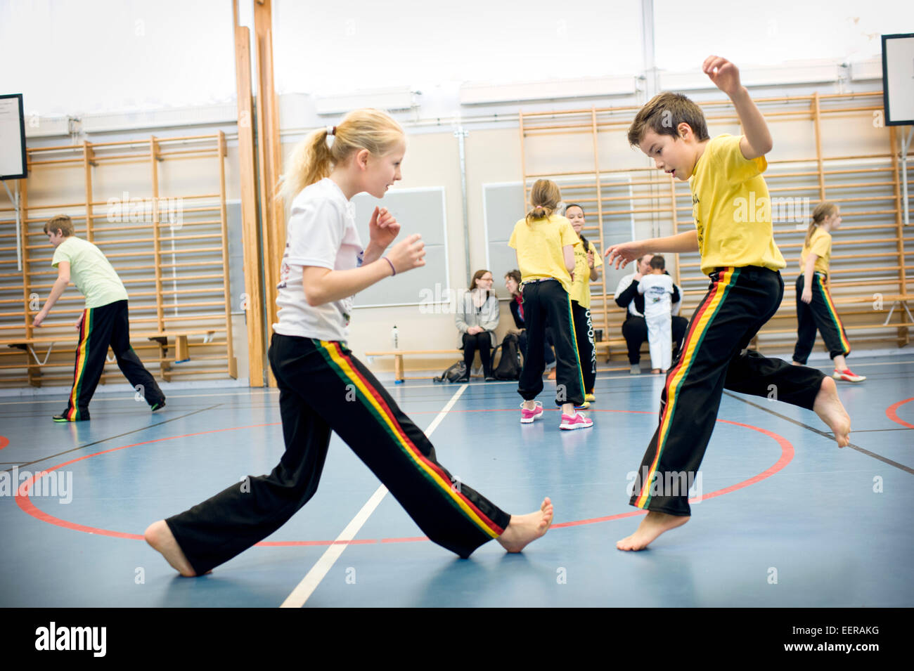Capoeira kids hi-res stock photography and images - Alamy