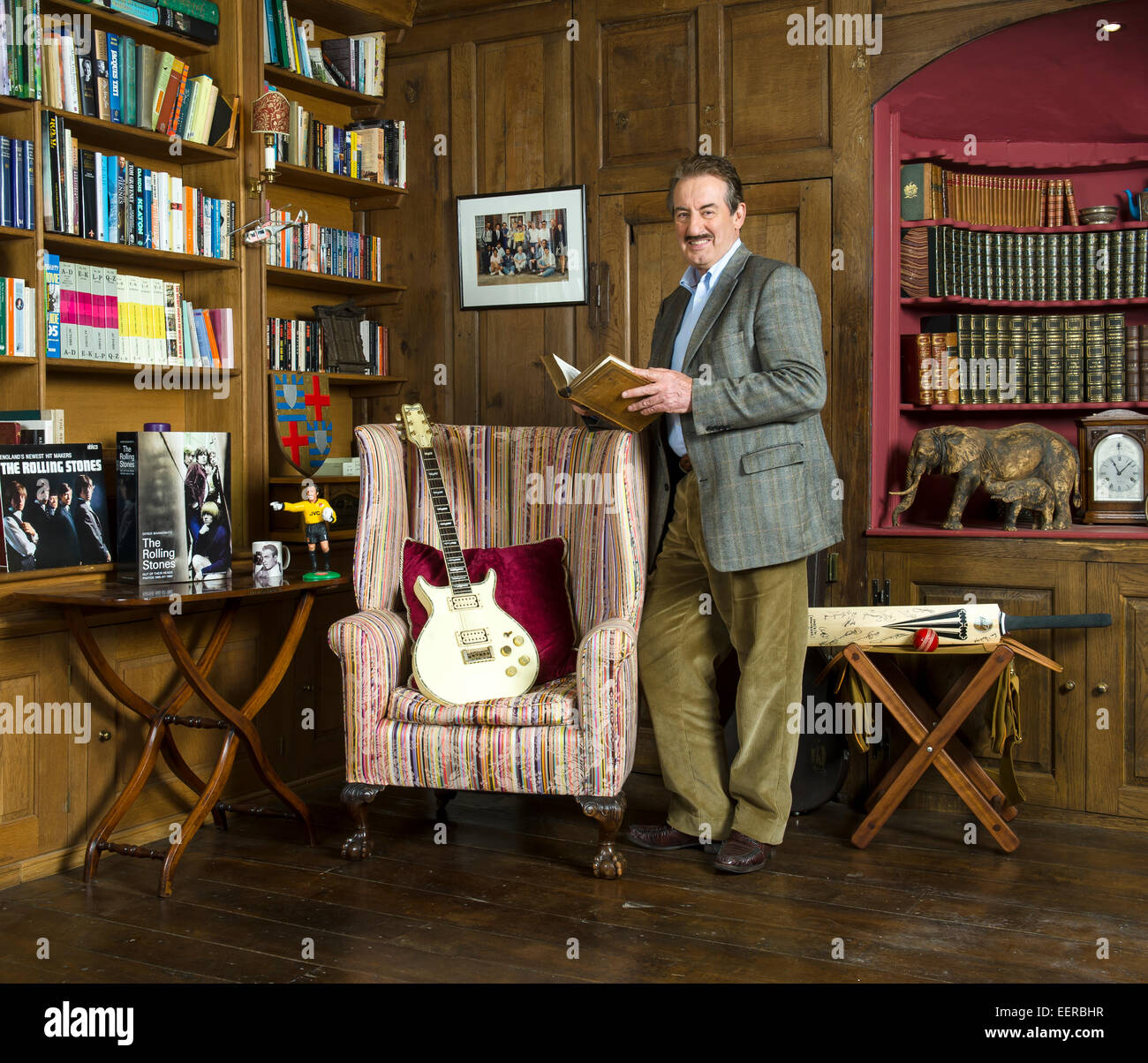 Actor John Challis pictured at home in Shropshire. He played 'Boycie' a ...