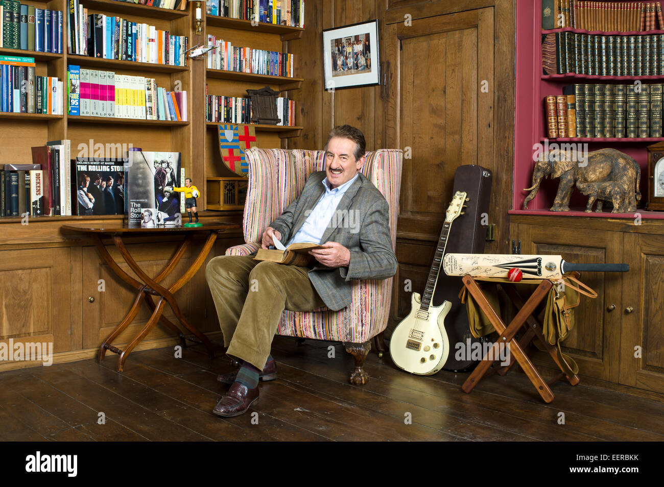 Actor John Challis pictured at home in Shropshire. He played 'Boycie' a ...