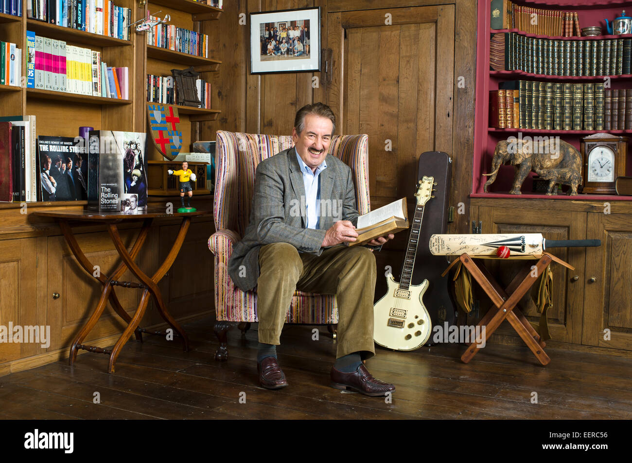 Actor John Challis pictured at home in Shropshire. He played 'Boycie' a ...