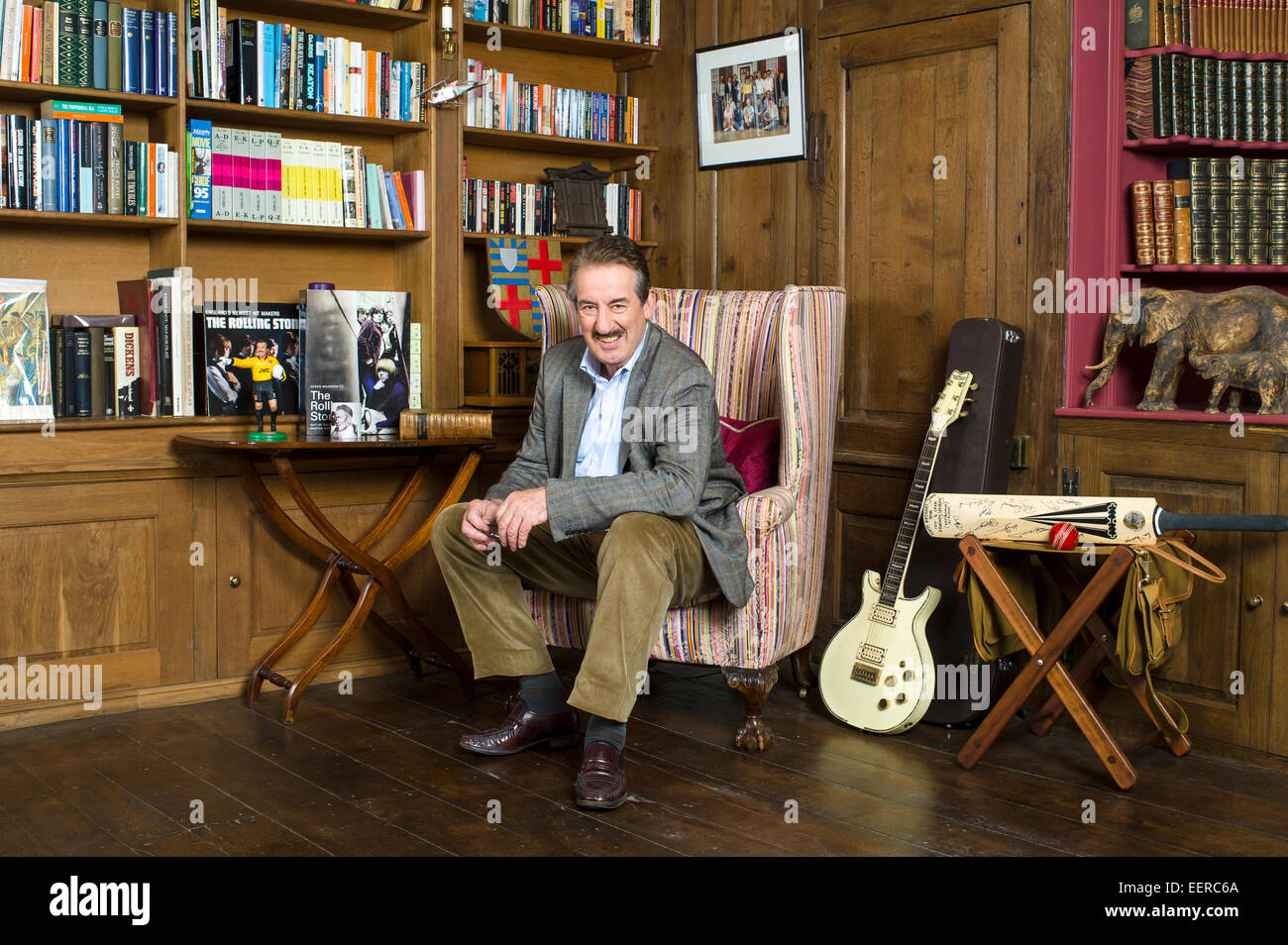 Actor John Challis pictured at home in Shropshire. He played 'Boycie' a ...