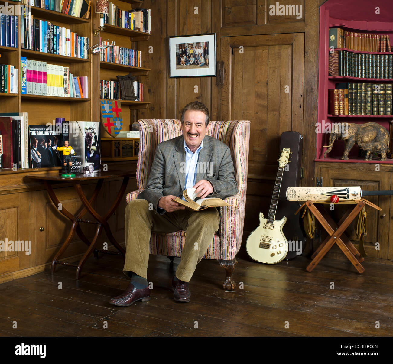 Actor John Challis pictured at home in Shropshire. He played 'Boycie' a ...