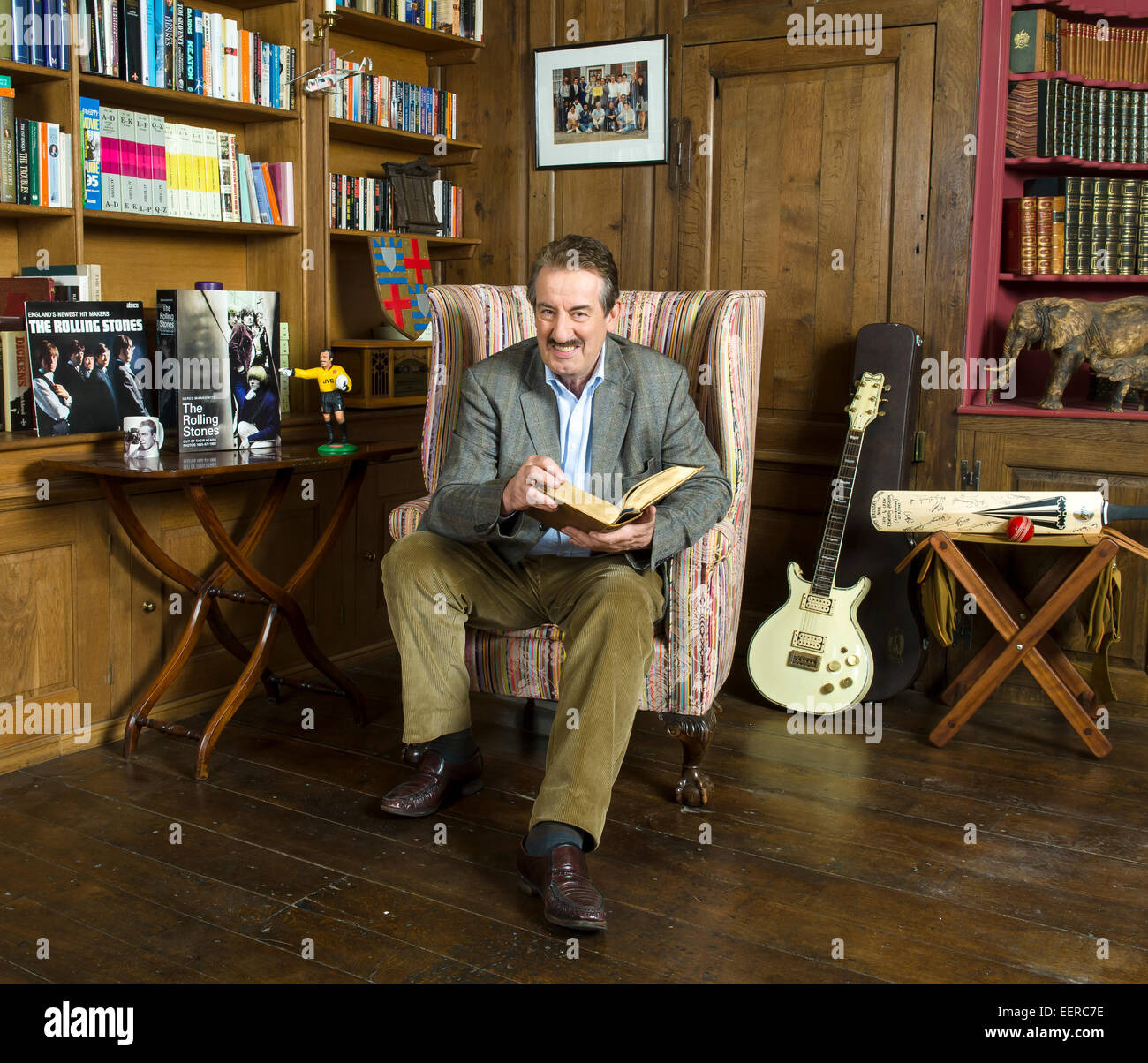 Actor John Challis pictured at home in Shropshire. He played 'Boycie' a ...