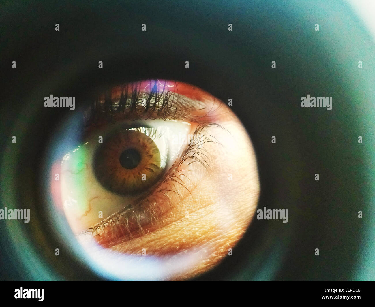Eye peeking hi-res stock photography and images - Alamy