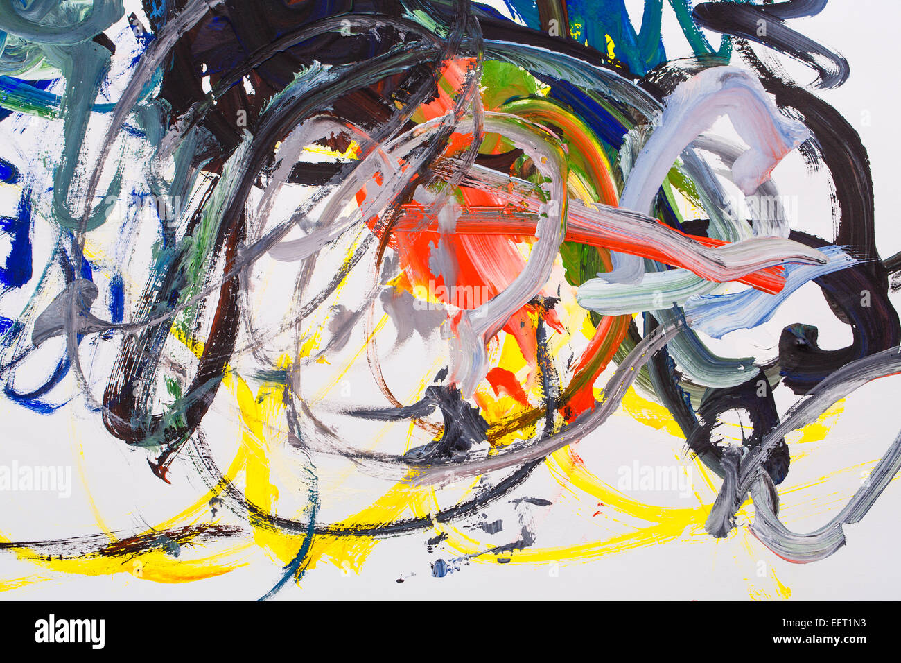 Abstract oil painting Stock Photo - Alamy