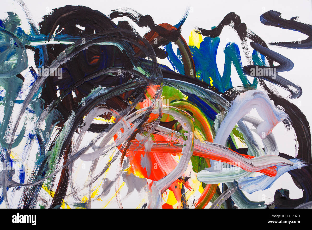 Abstract oil painting Stock Photo - Alamy