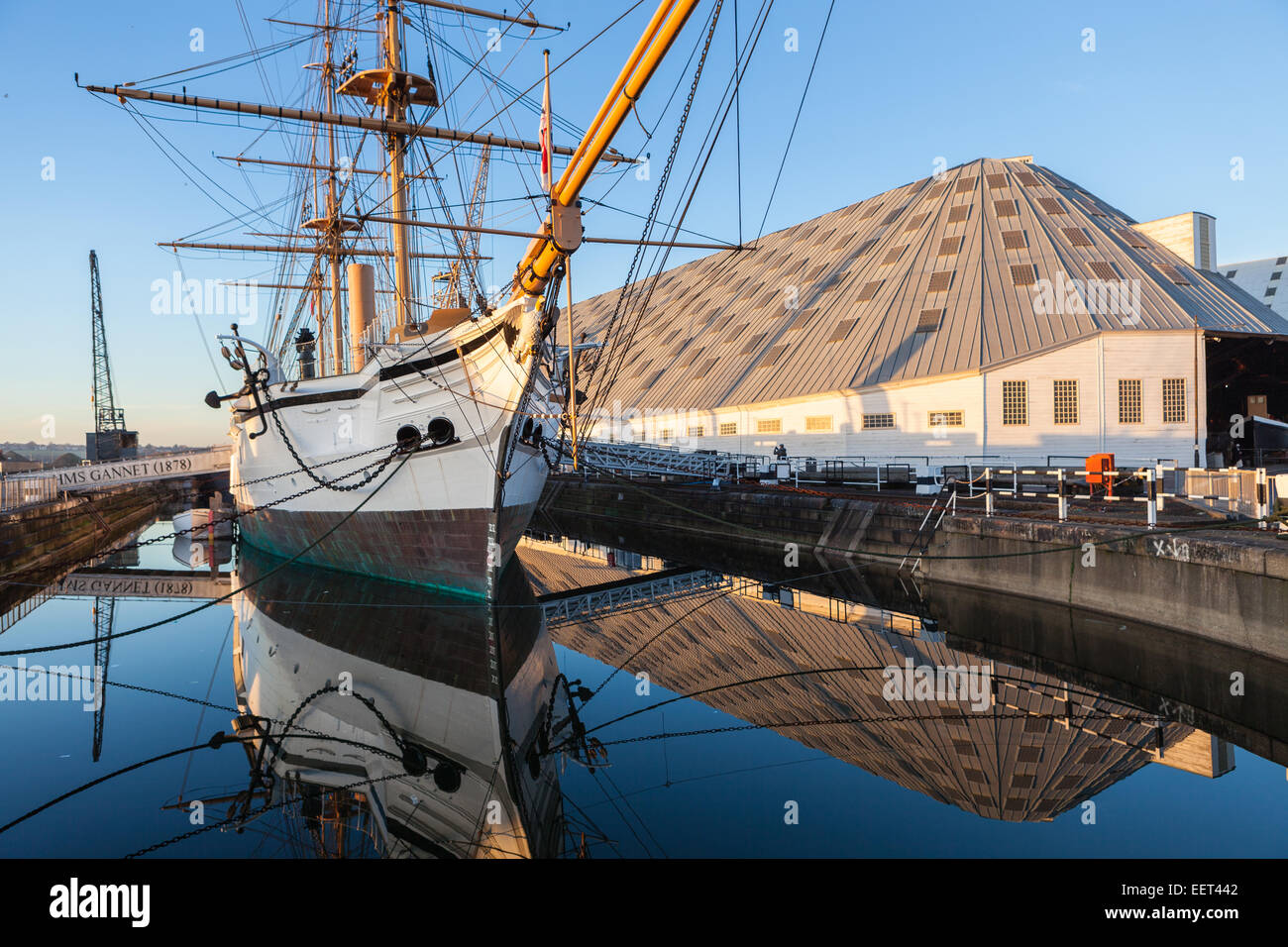 Chatham historic dockyard hi-res stock photography and images - Alamy