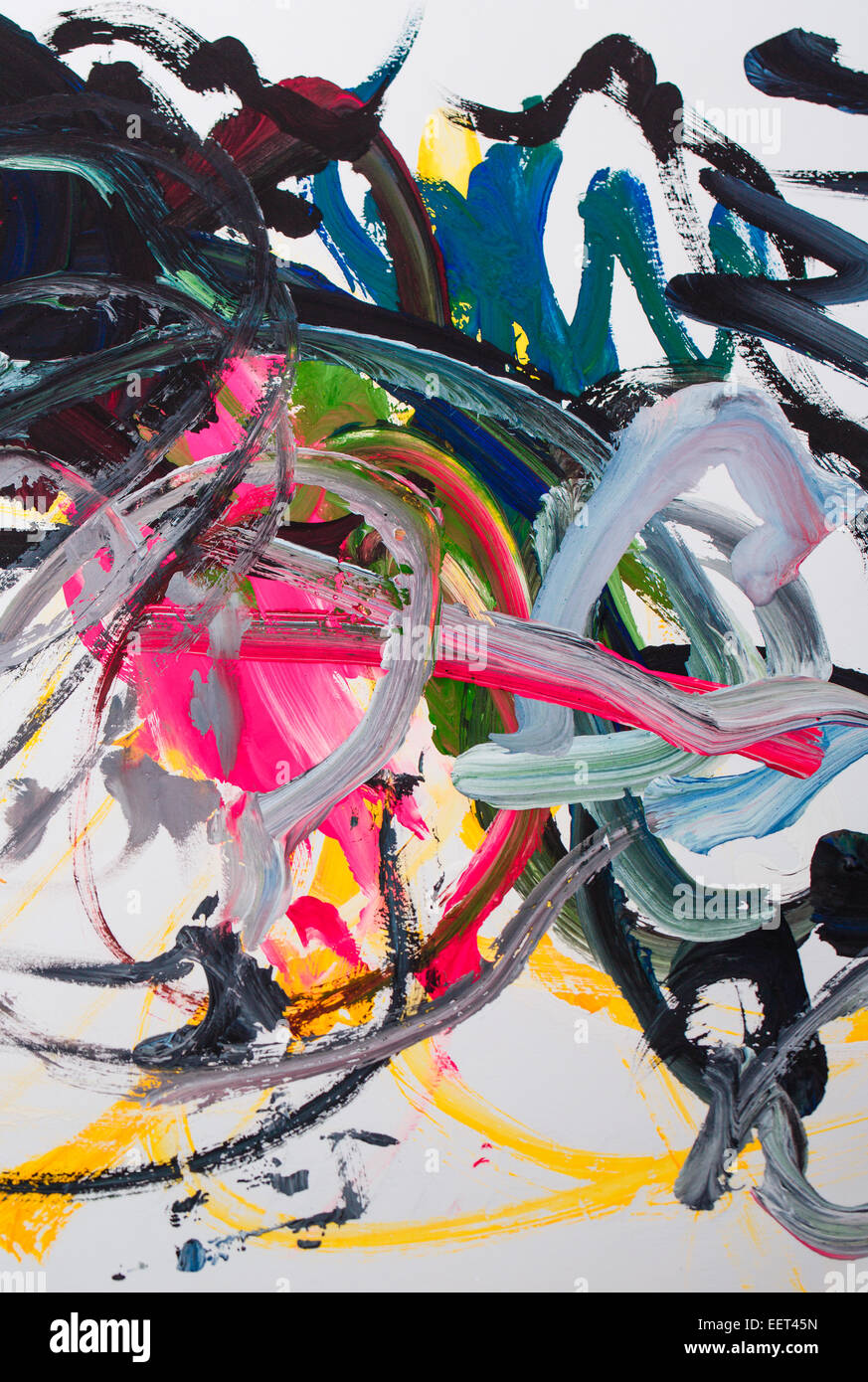 Abstract oil painting Stock Photo - Alamy