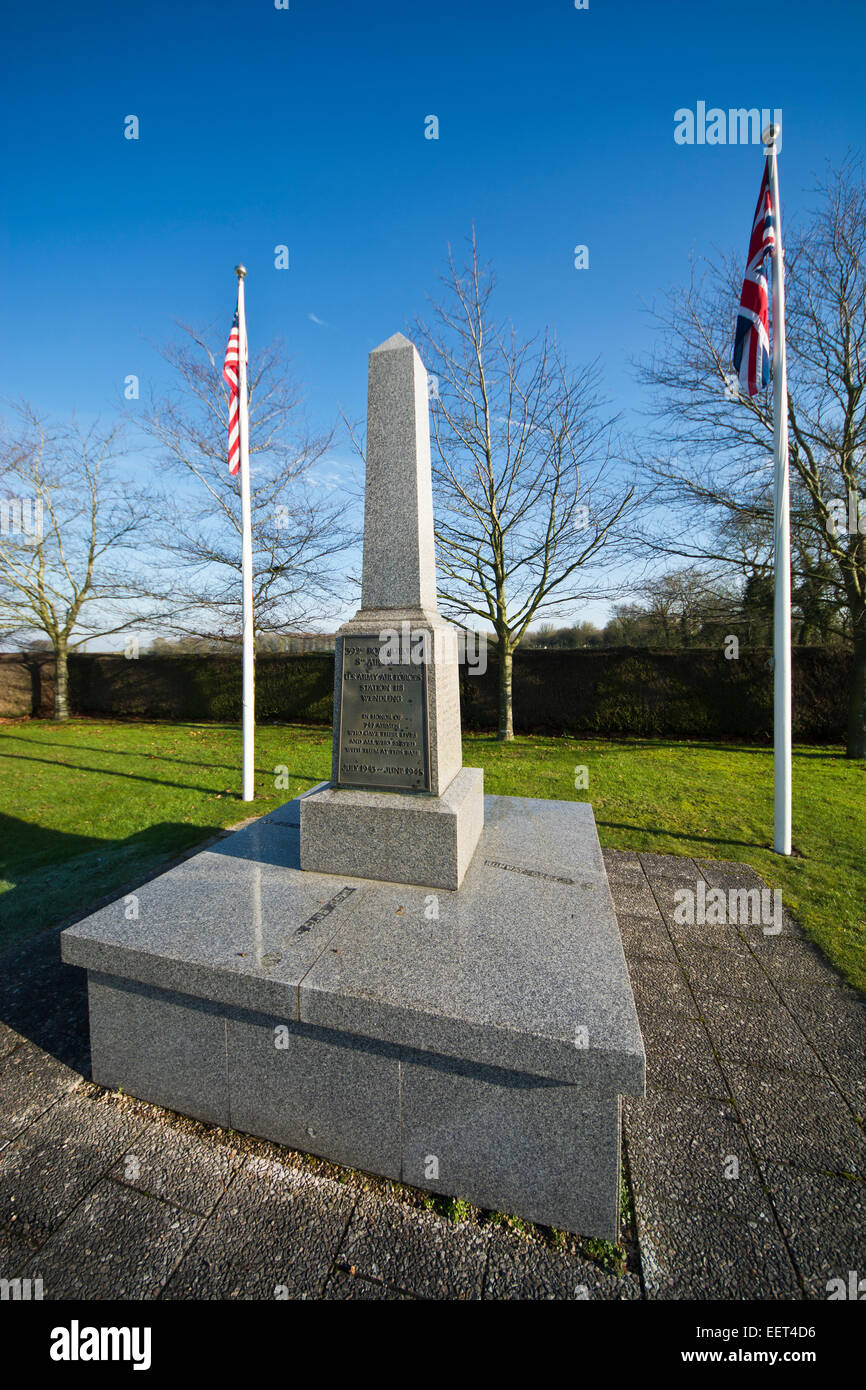memorial RAF Wendling Stock Photo - Alamy