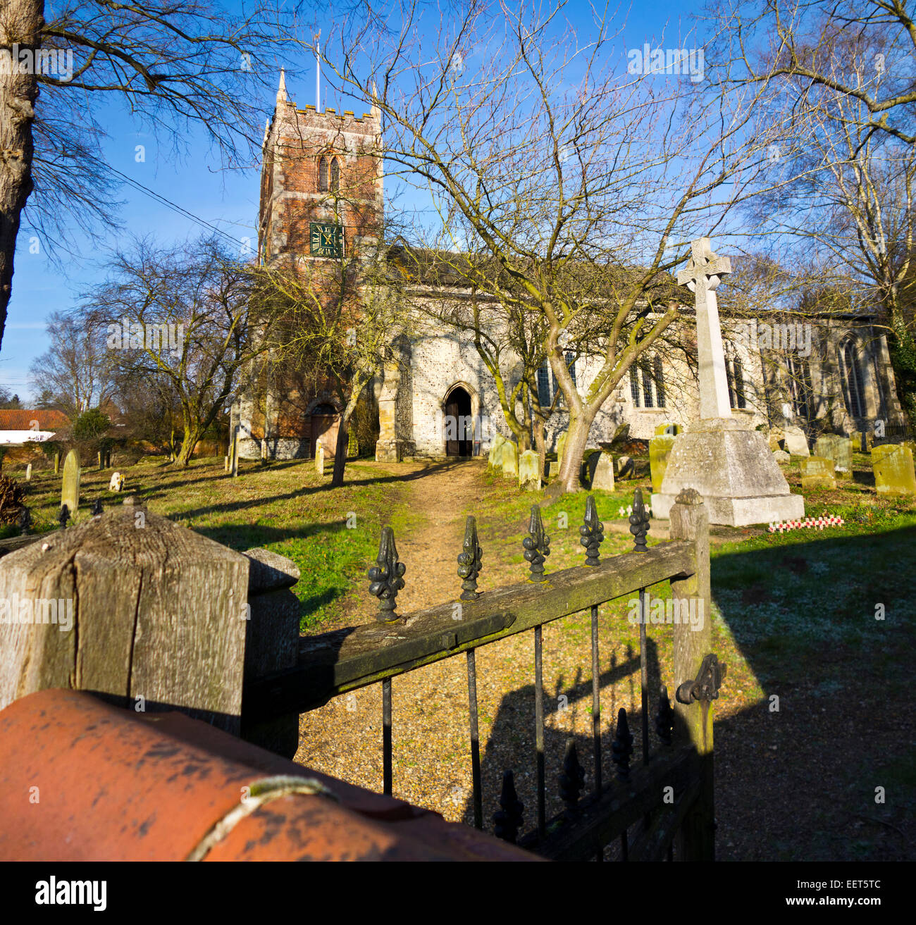 Litcham church Norfolk Stock Photo - Alamy