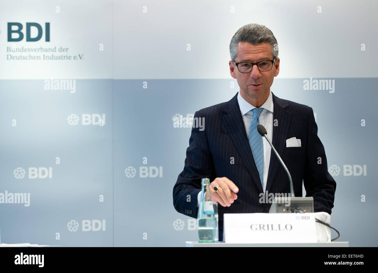 Berlin, Germany. 21st Jan, 2015. The President of the Federation of ...