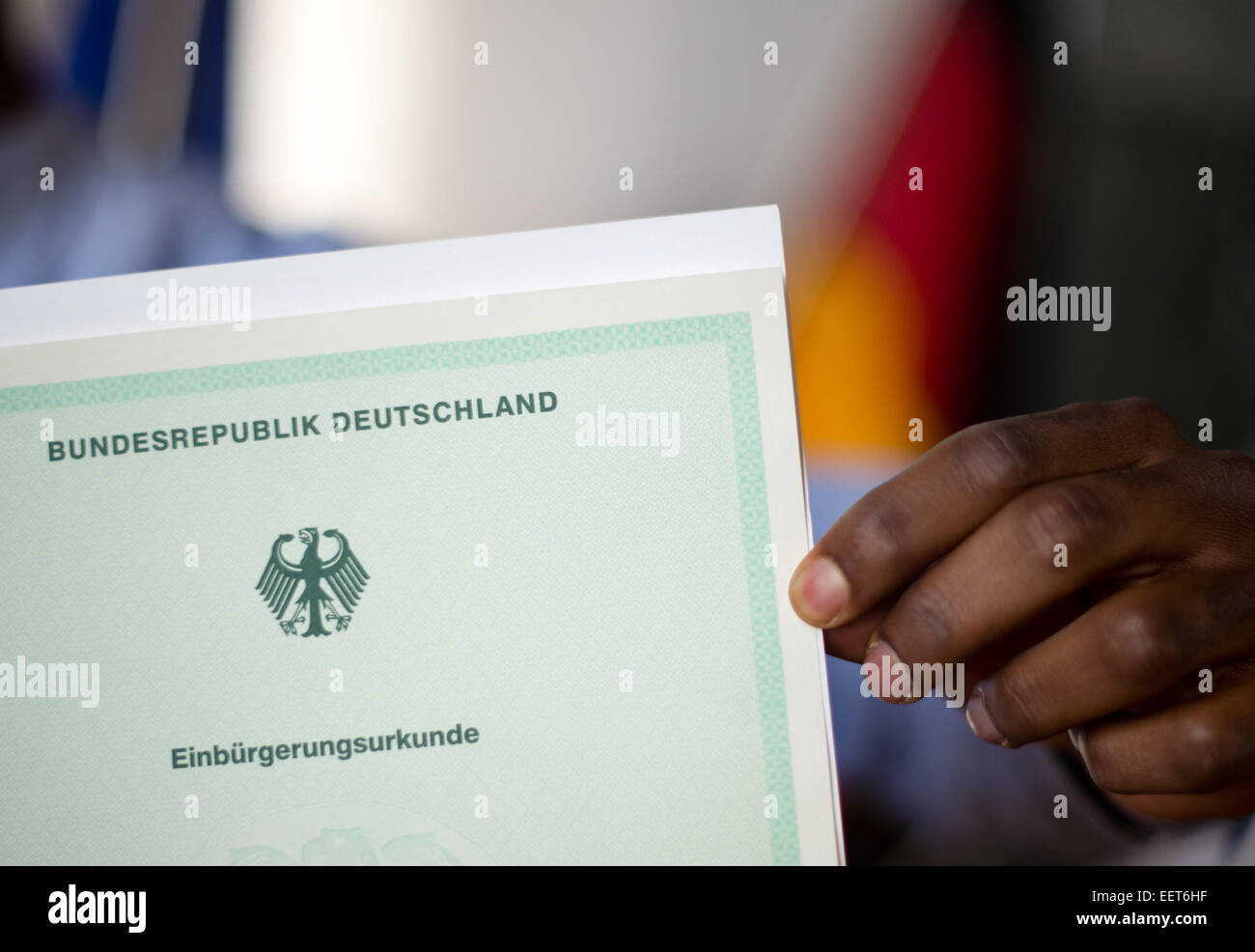 Certificate of naturalization hi-res stock photography and images - Alamy