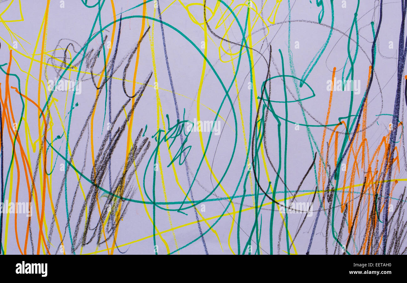 Abstract pastel pencils Stock Photo - Alamy