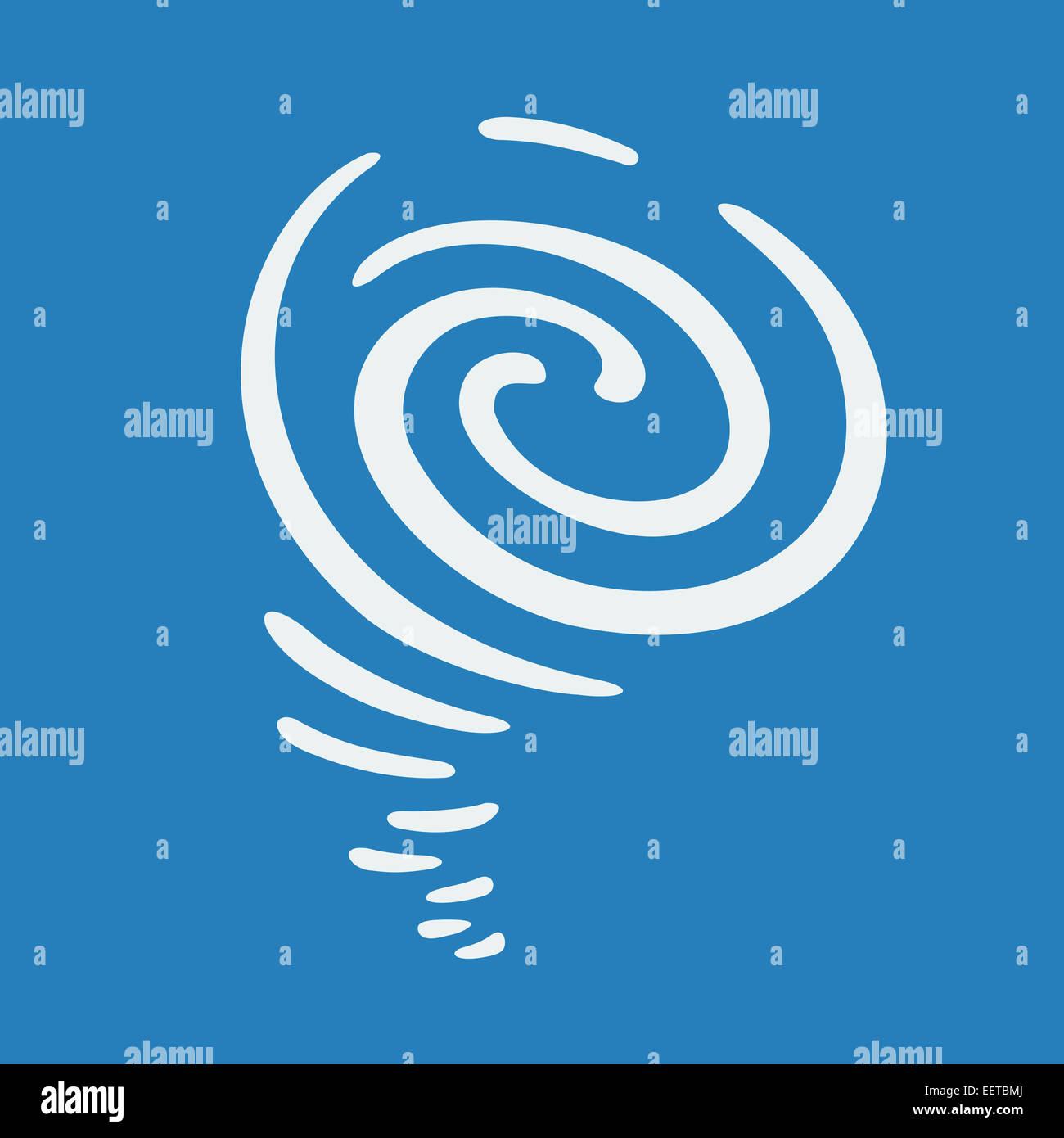 Vector hurricane symbol hi-res stock photography and images - Alamy