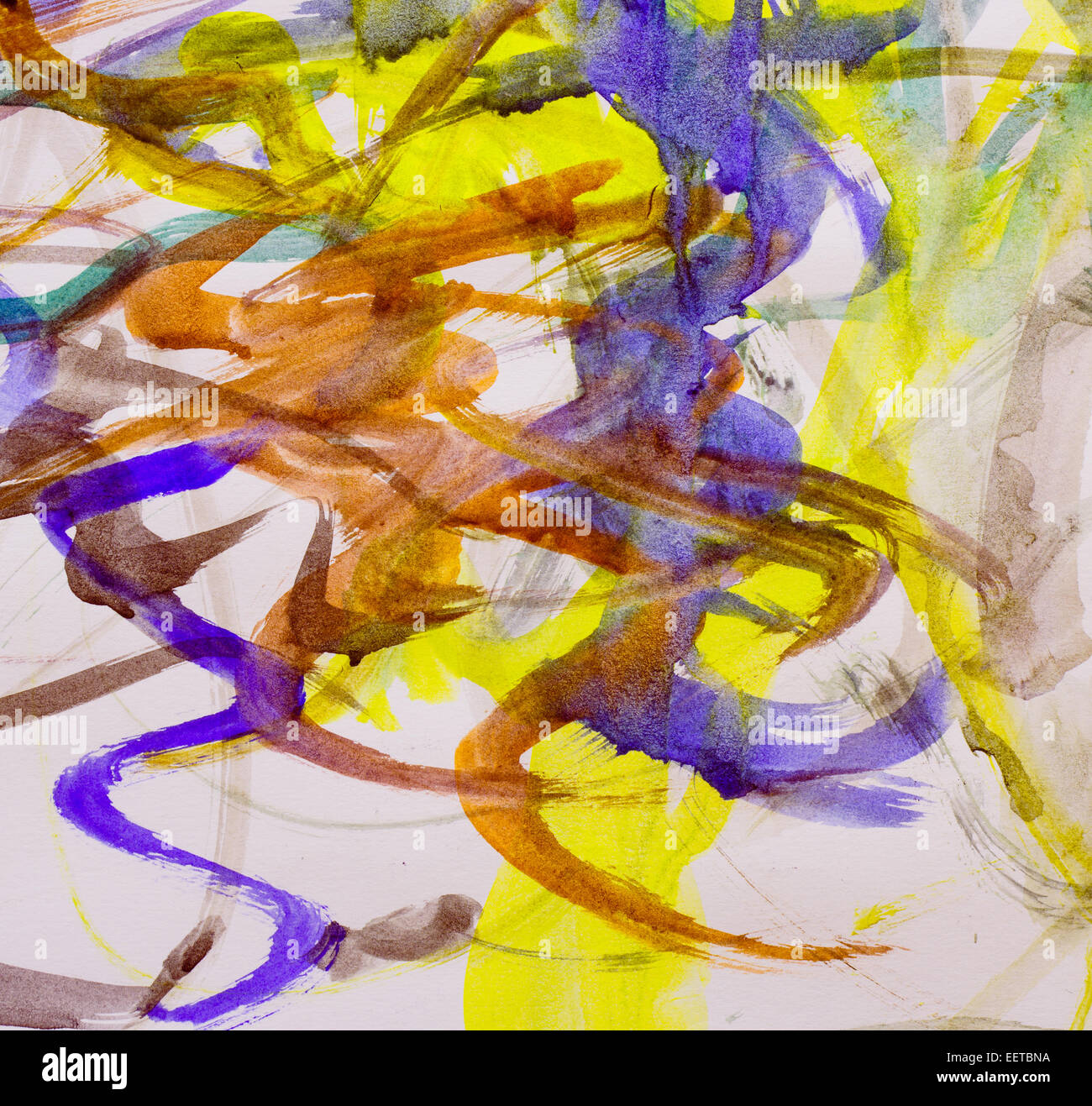 Abstract watercolor paint Stock Photo - Alamy