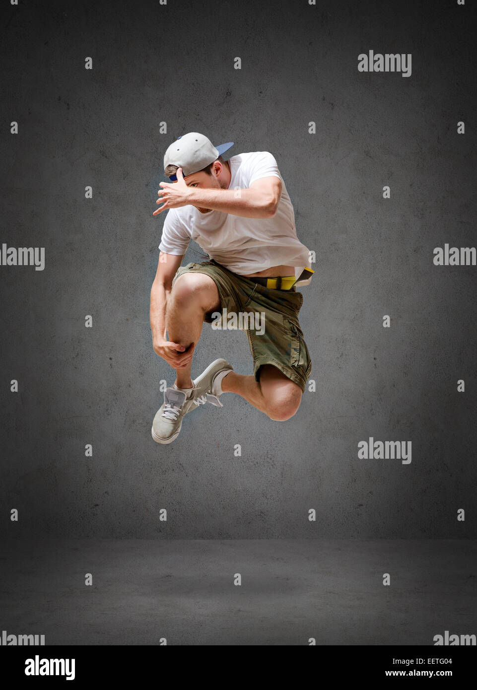 male dancer jumping in the air Stock Photo - Alamy