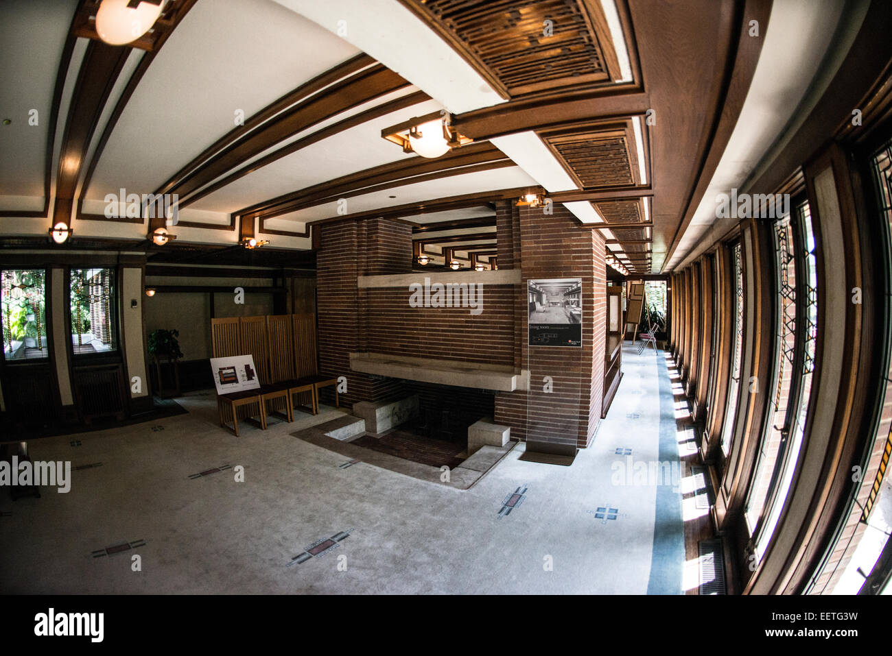 Chicago , classic and modern buildings ,The Robie Prairie House , Frank ...