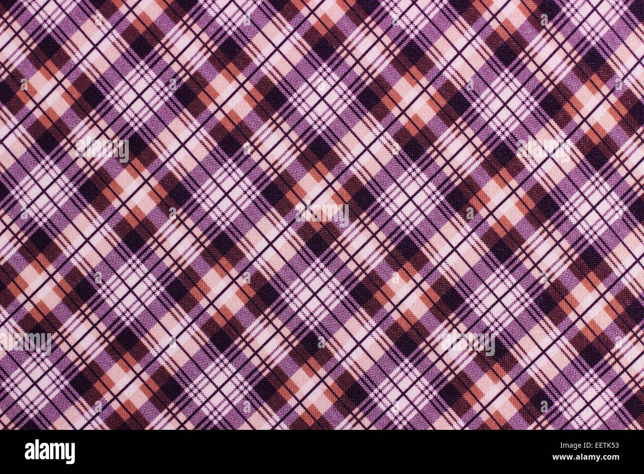 Checkered texture of fabric with the bound pattern Stock Photo - Alamy
