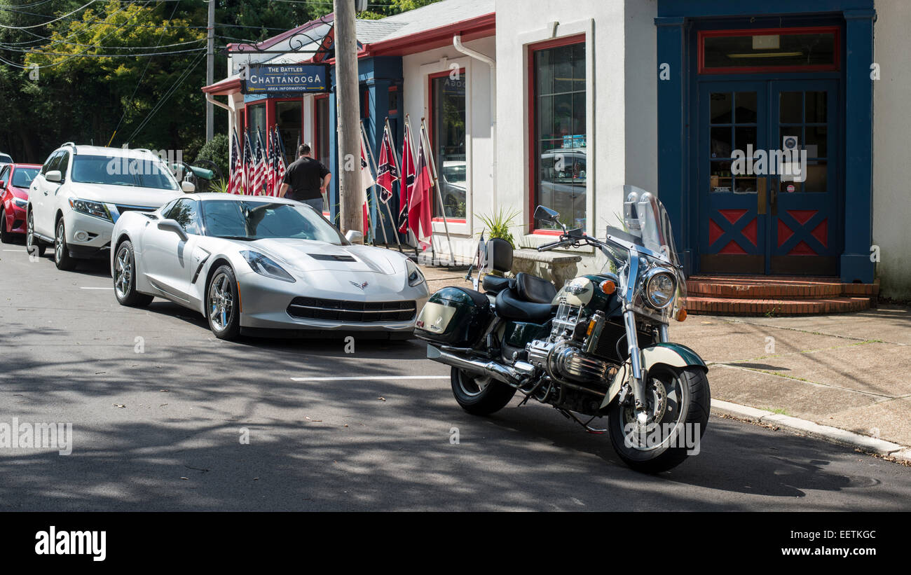 Point Park and the Battles for Chattanooga Museum Stock Photo - Alamy